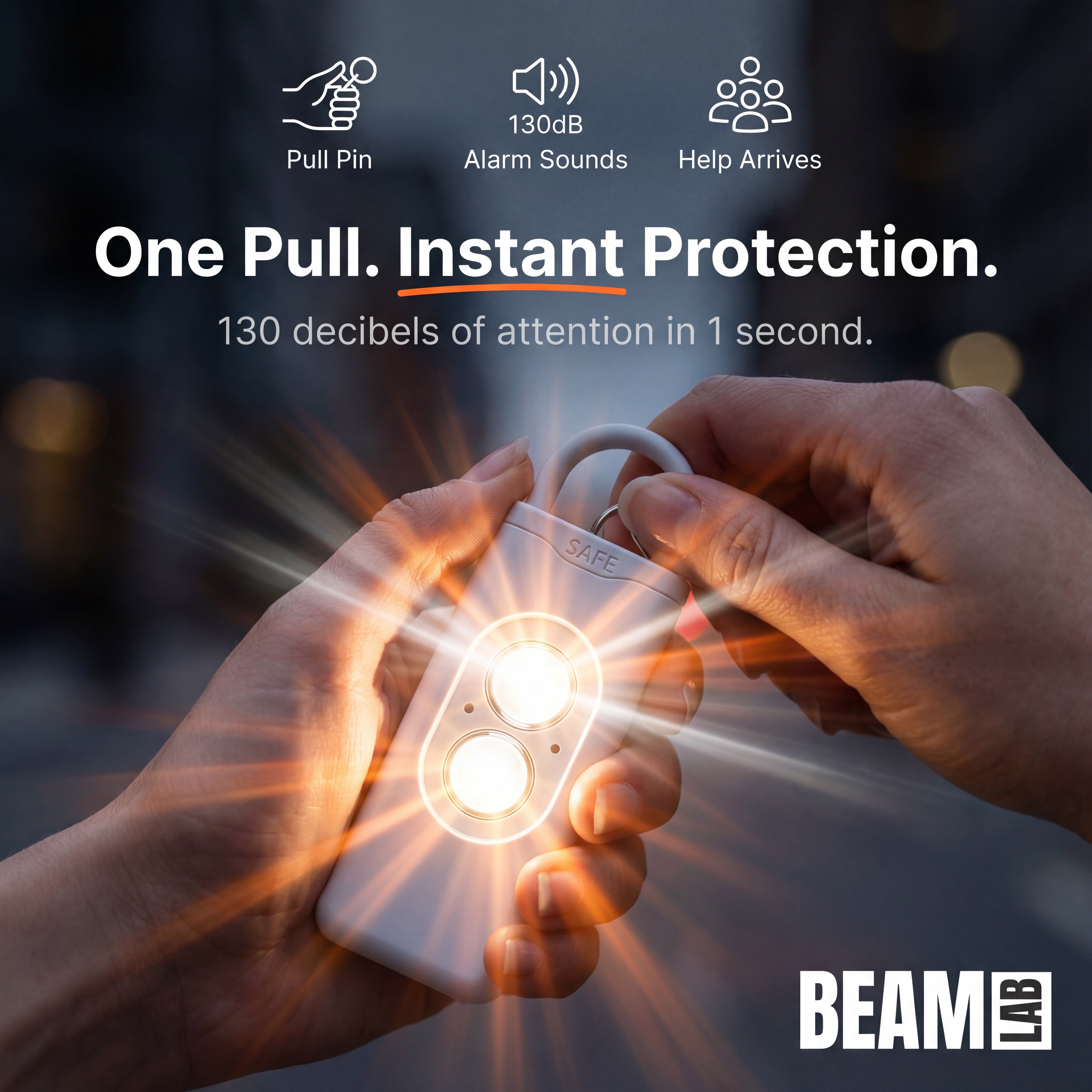Safety Alarm: Personal Defense System – BEAM Lab